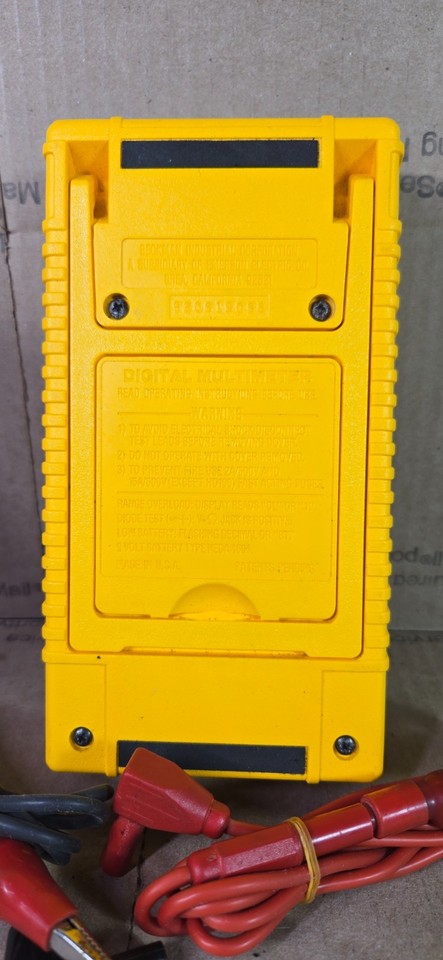 Beckman Industrial HD 110 Digital Multimeter with Leather Case and ...