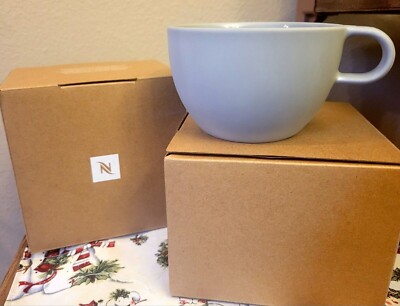 Nespresso Barista Collection Cappuccino - Two Cups - Medium - Grey ...