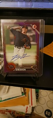 2016 topps 1st bowman John Omahen Autograph Card/250 | eBay