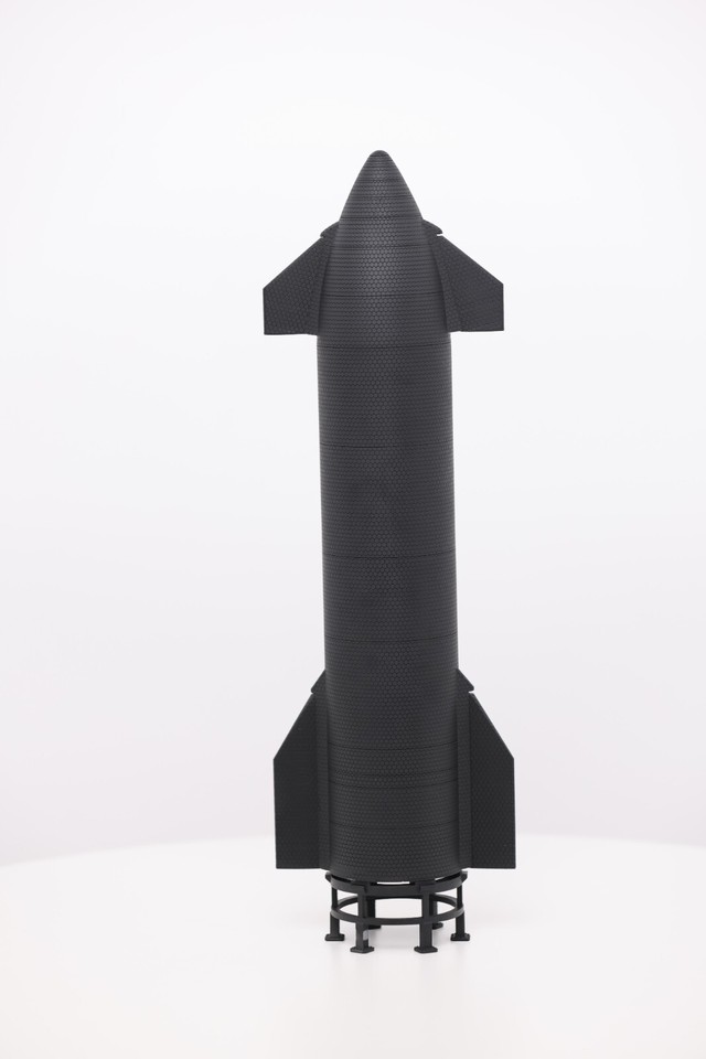 Starship SN Super Heavy model 1:144 | eBay