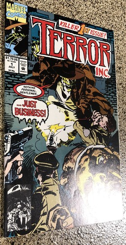Terror Inc. Killer 1st Issue #1 MarvelComics 1992 + Bonus Comic | eBay