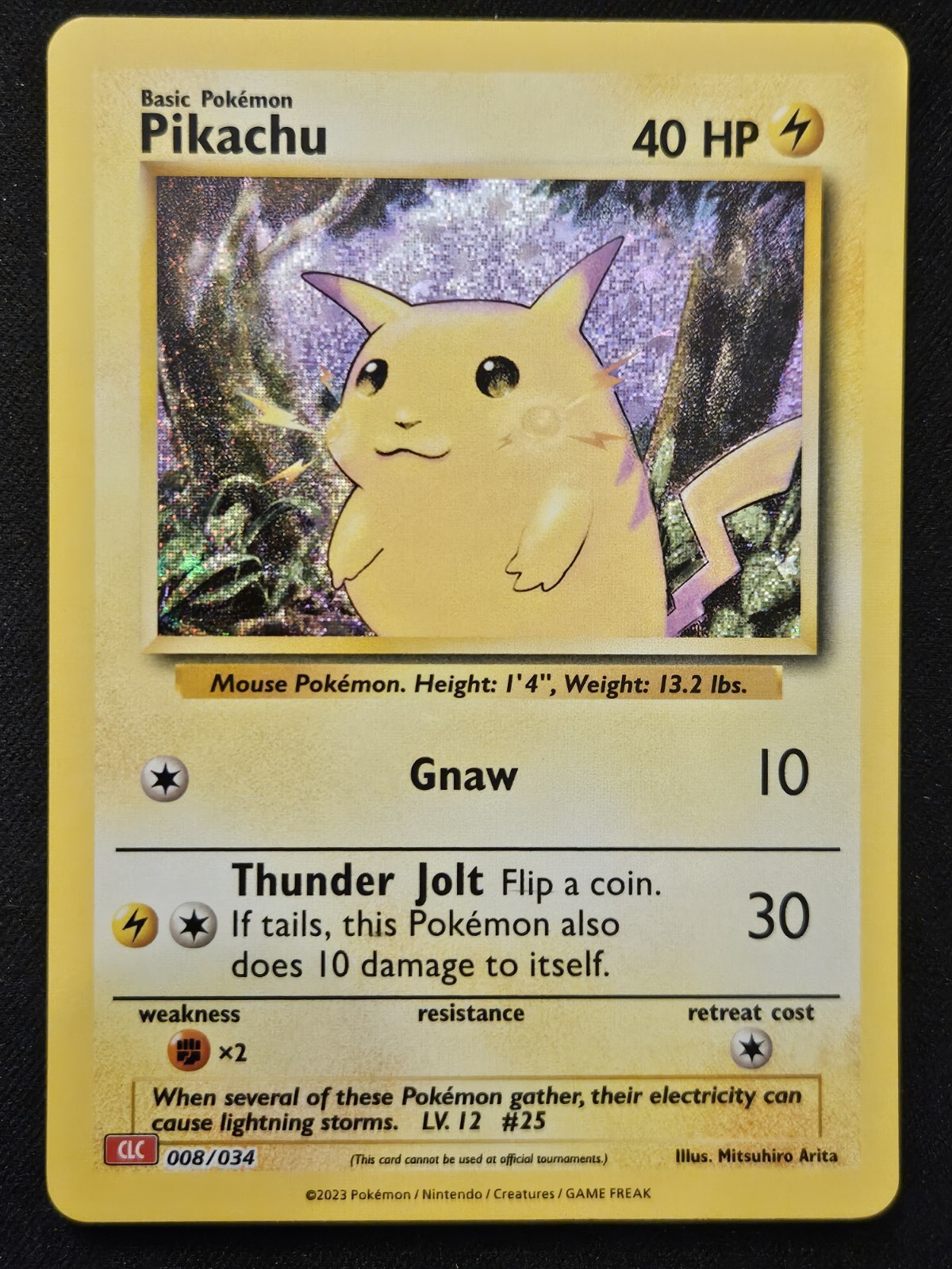 Pikachu 008/034 CLC Classic Collection Charizard Deck Holo Pokémon TCG ...