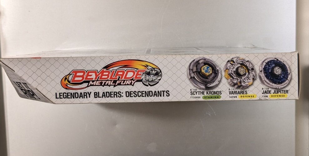 Beyblade Metal Fury Legendary Bladers Pack