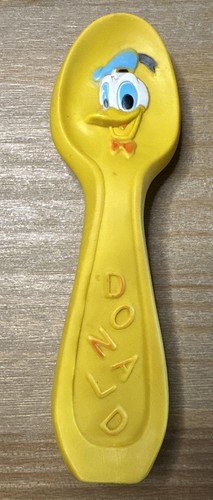 Walt Disney Character Squeeze Toy Donald Duck Rubber Spoon 1973 Tilco ...