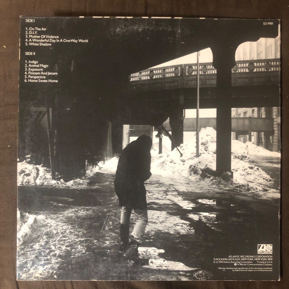 PETER GABRIEL “Scratch” Second Album - 1978 1st Press Atlantic LP ...