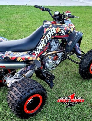 Graphics Kit for YAMAHA RAPTOR 700 (2013-2023) 700R CUSTOM Decal KIT ...