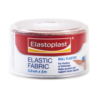 ELASTOPLAST ELASTIC FABRIC ROLL PLASTER 2.5CMX3M | eBay UK