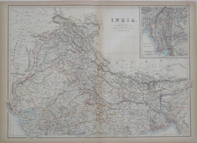 India - New Map Of North India