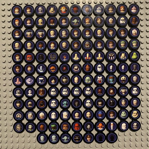 LEGO Star Wars Minifigure Tokens COMPLETE SET from 2007 Complete Saga ...