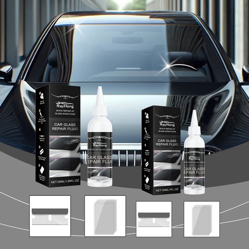 Glass Repair Adhesive (50ml) - Nano Crack Fix Liquid Repair cracks ...