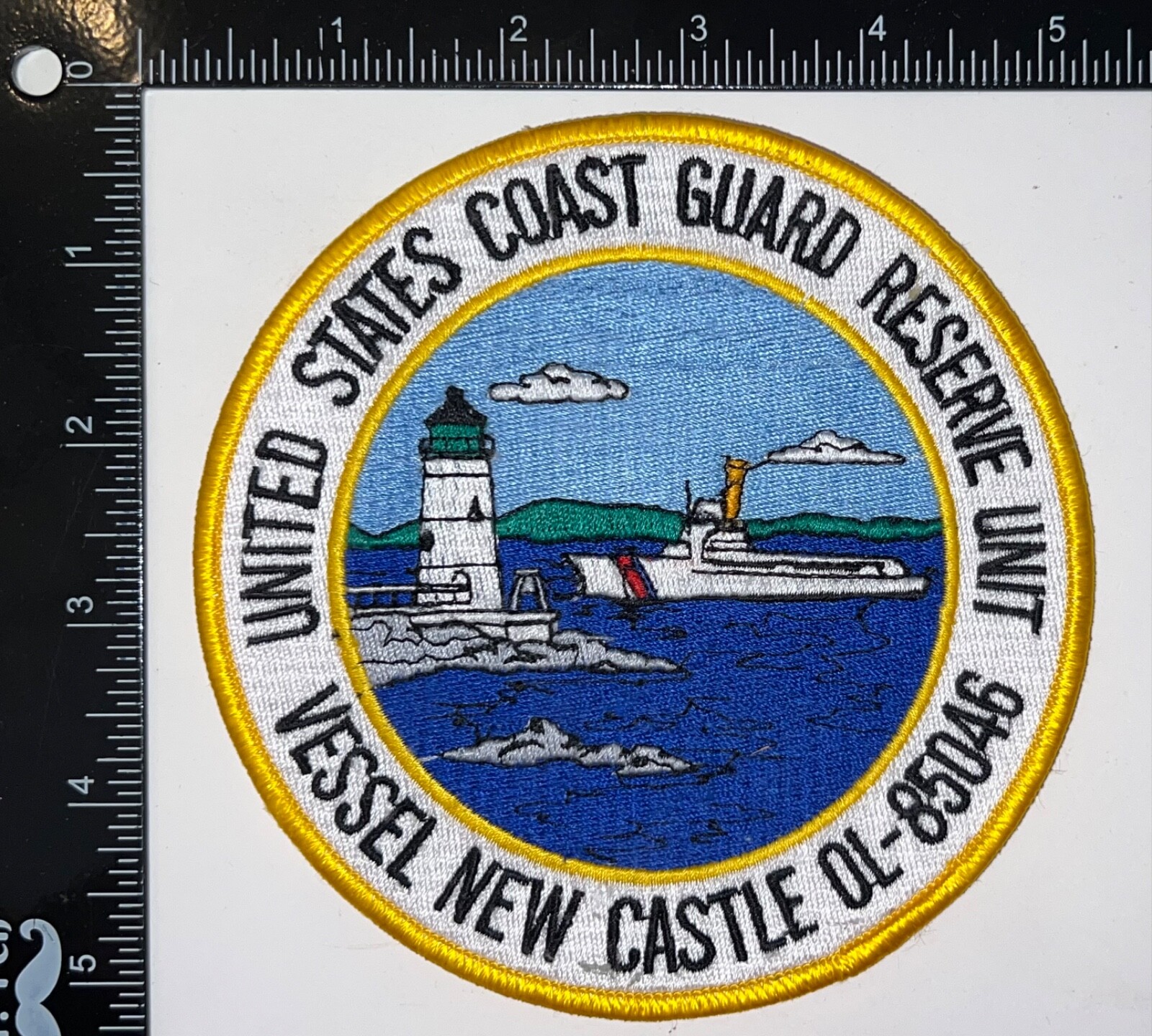USCG US Coast Guard Reserve Unit Vessel New Castle OL-85046 Patch | eBay