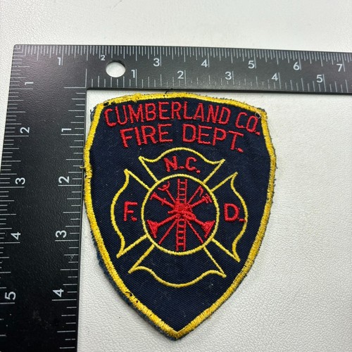 Vintage Kinda Rough CUMBERLAND COUNTRY NORTH CAROLINA Fire Department ...