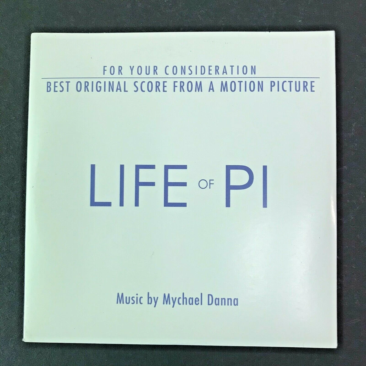 Life Of Pi Score