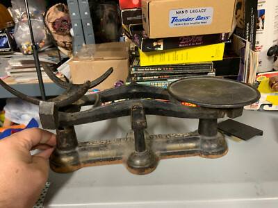 Antique Cast Iron Scale - Monarch- Counter top / merchant Scale | eBay