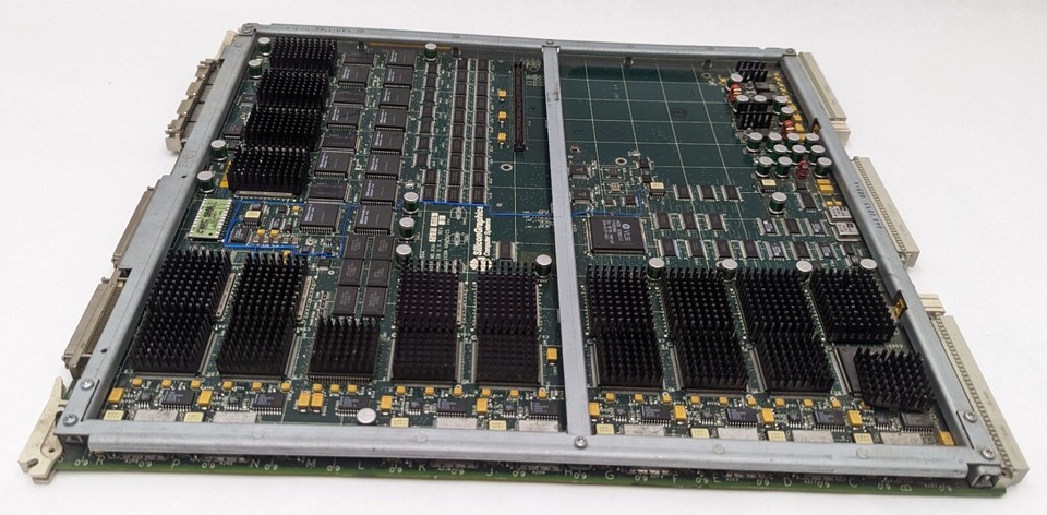 Silicon Graphics SGI Onyx 030-0687-004 KONA-DG4 Module Board DG4-8 ...