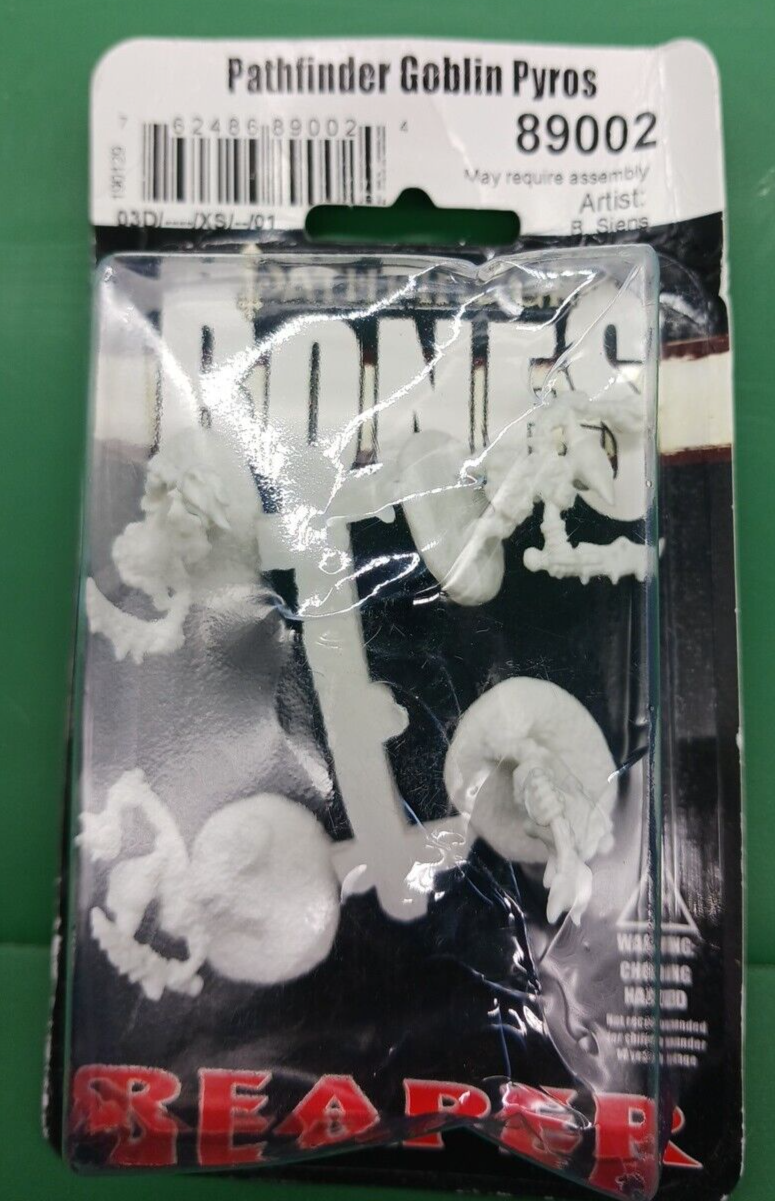 NEW Reaper Pathfinder Bones: Goblin Pyros 89002 | eBay
