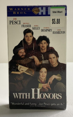 With Honors VHS (1994 Film) Joe Pesci, Brendan Fraser - NEW SEALED ...