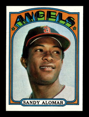 1972 Topps #253 Sandy Alomar California Angels NM-MT Baseball Card ...