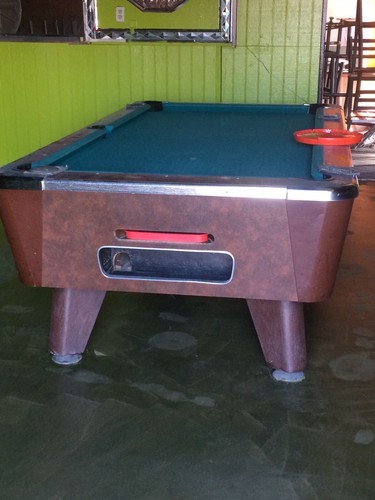 Vintage/Antique Brunswick Billiards Mid Century Modern 9' Anniversary ...