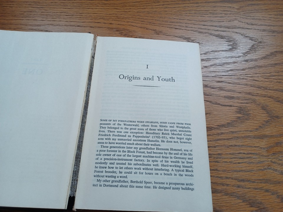 Inside The Third Reich Memoirs By Albert Speer 1970 Dust Jacket Bce | eBay