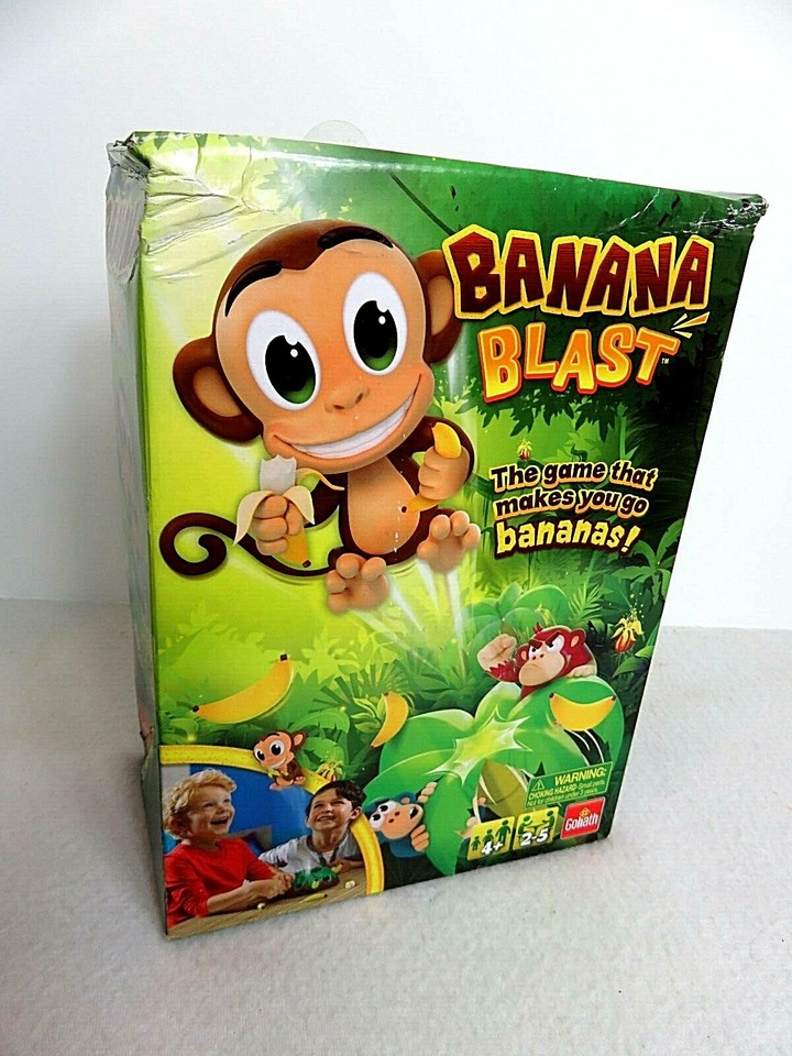 Banana Blast - Pull The Bananas Until The Monkey Jumps Game by Goliath ...