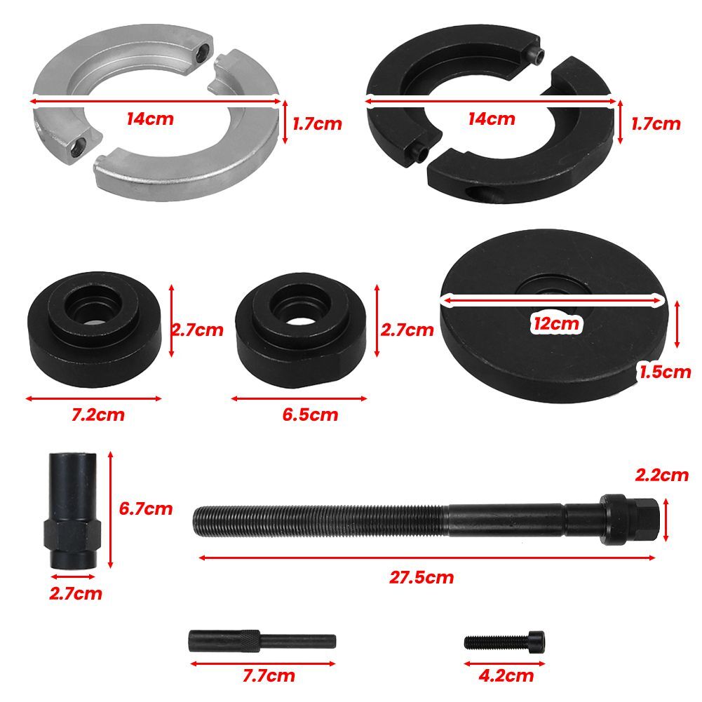 72mm Radlager Radnabe Montage Werkzeug Abzieher VW Polo 9N AUDI Skoda ...