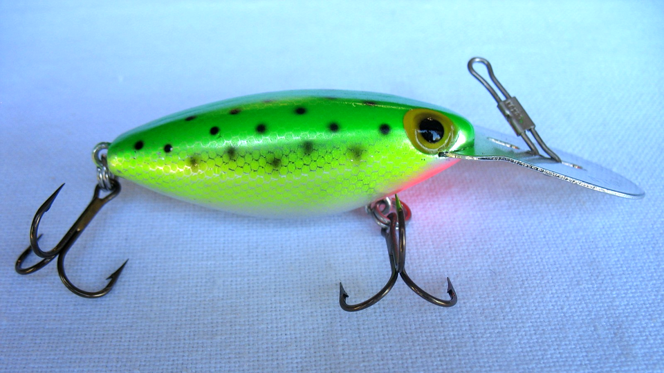 VINTAGE STORM RATTLE TOT FISHING LURE IN PACKAGE | eBay