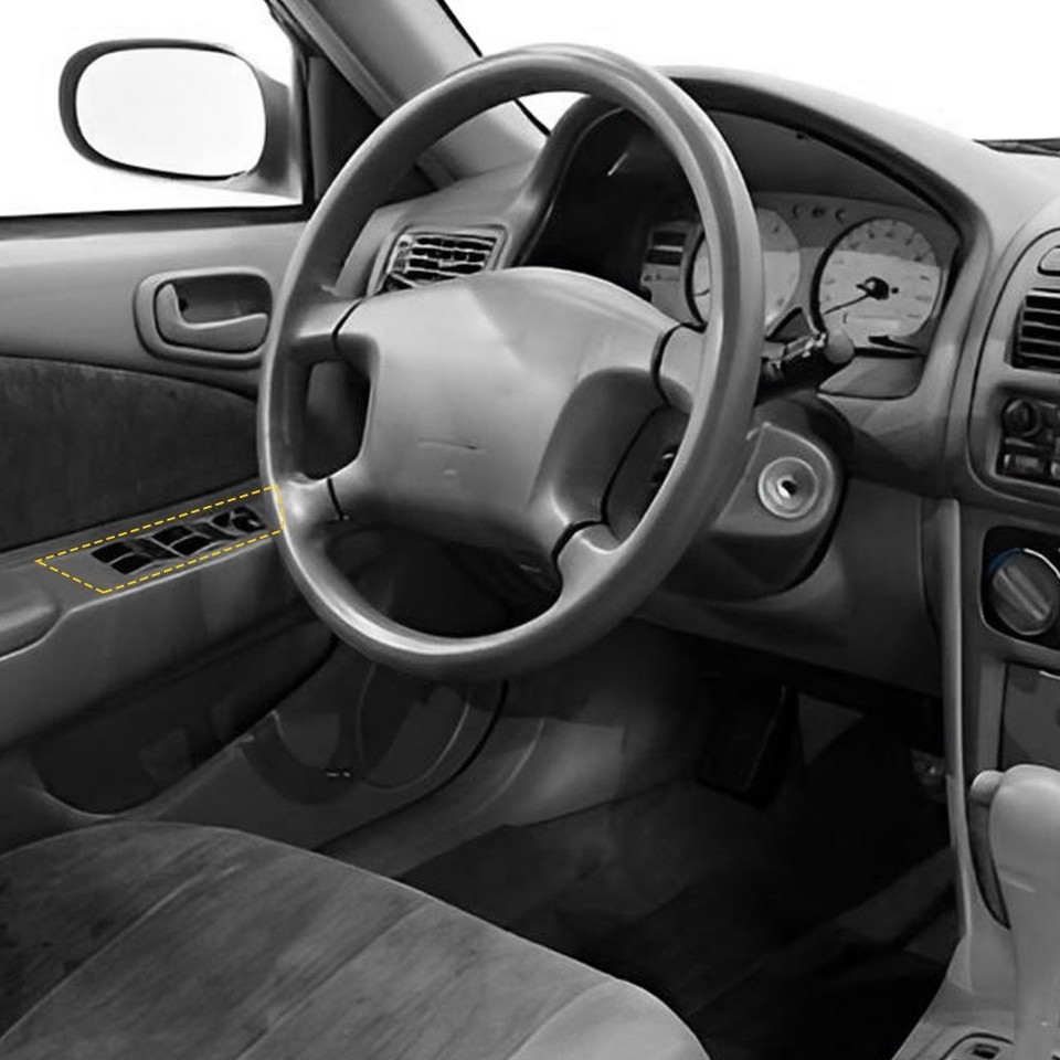 Gray Driver Left Master Power Window Switch Bezel Trim For 98-02 Toyota ...