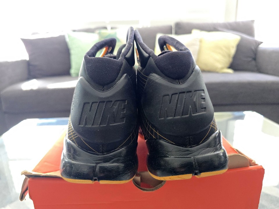 2008 NIKE HYPERDUNK LAKERS AWAY SZ 12 333373 051 KOBE BASKETBALL ...