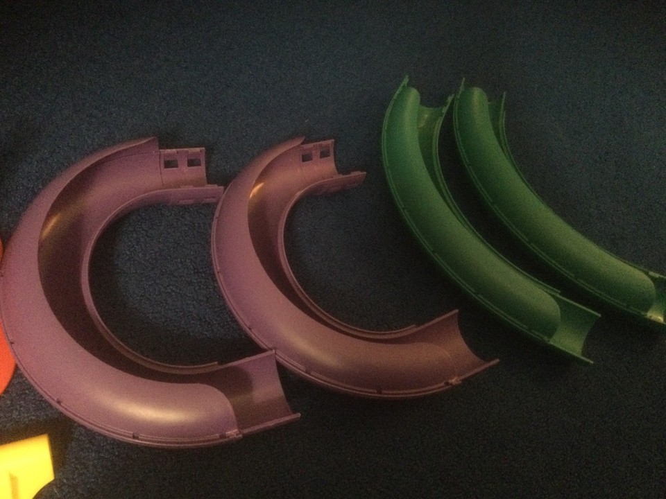 LakeShore Educ.Suspension Marble Run STEM Ball/Car Track Set-17 Lg.Pcs ...