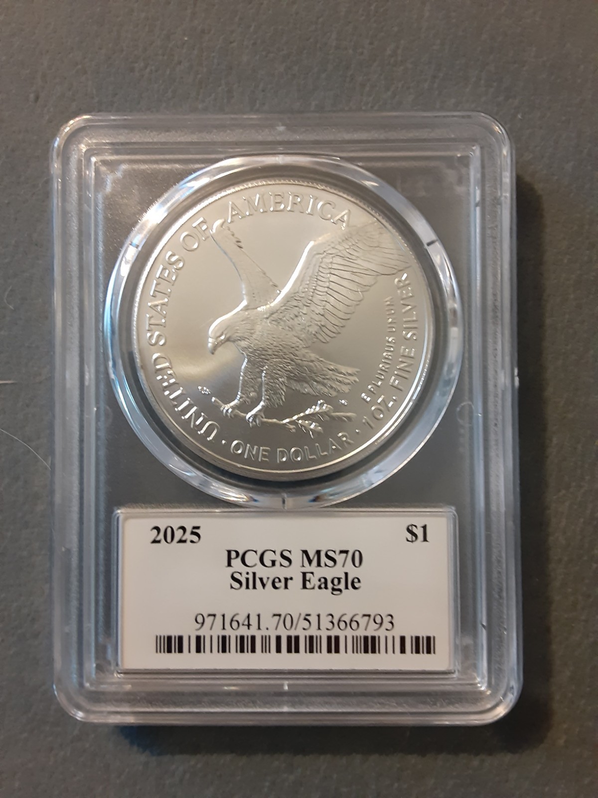 2025 Silver Eagle MS70 (No Mint Mark) ULTRA Label | eBay