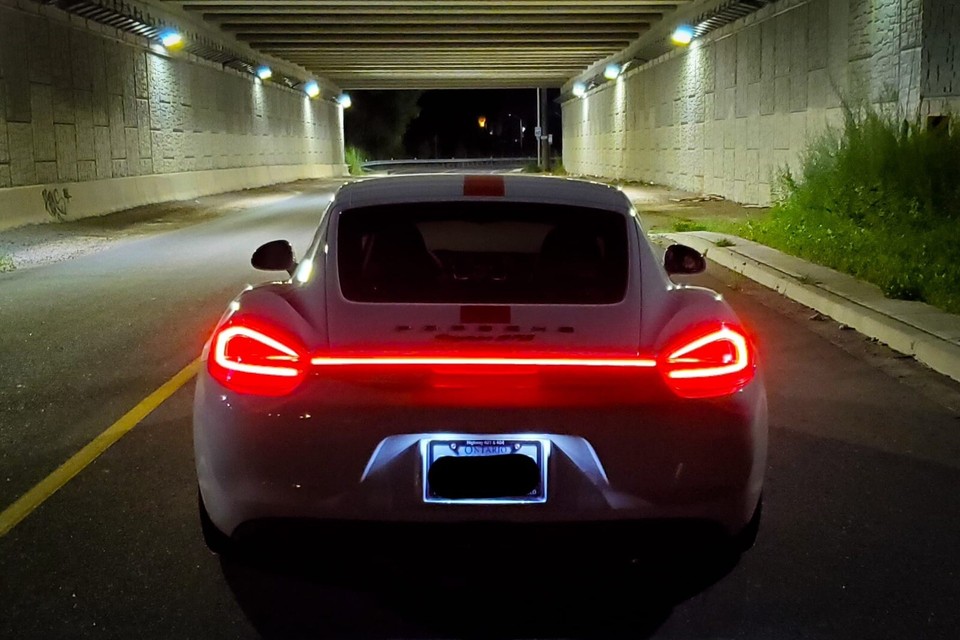 Full-width light kit for Porsche 981 Boxster/Cayman/Spider/GT4 2013 ...