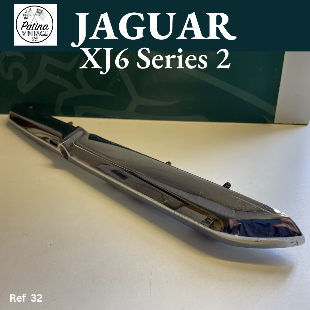 Jaguar XJ6 Series 3 Rear Number Plate Light Chrome Plinth | eBay