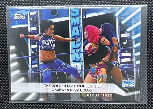 The Golden Role Models #45 WWE Topps 2021 Womens Division Wrestling ...