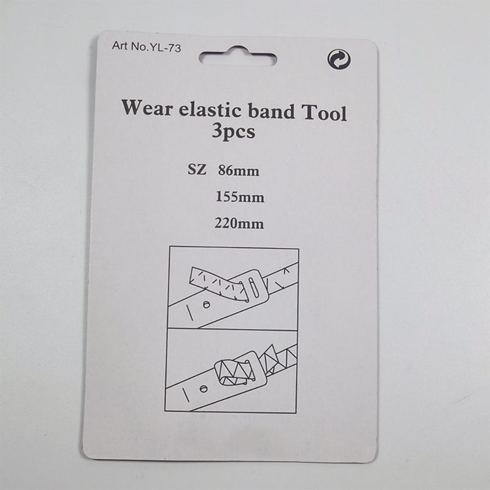 User Friendly Plastic Elastic Threader Tool 3 Sizes for Various ...