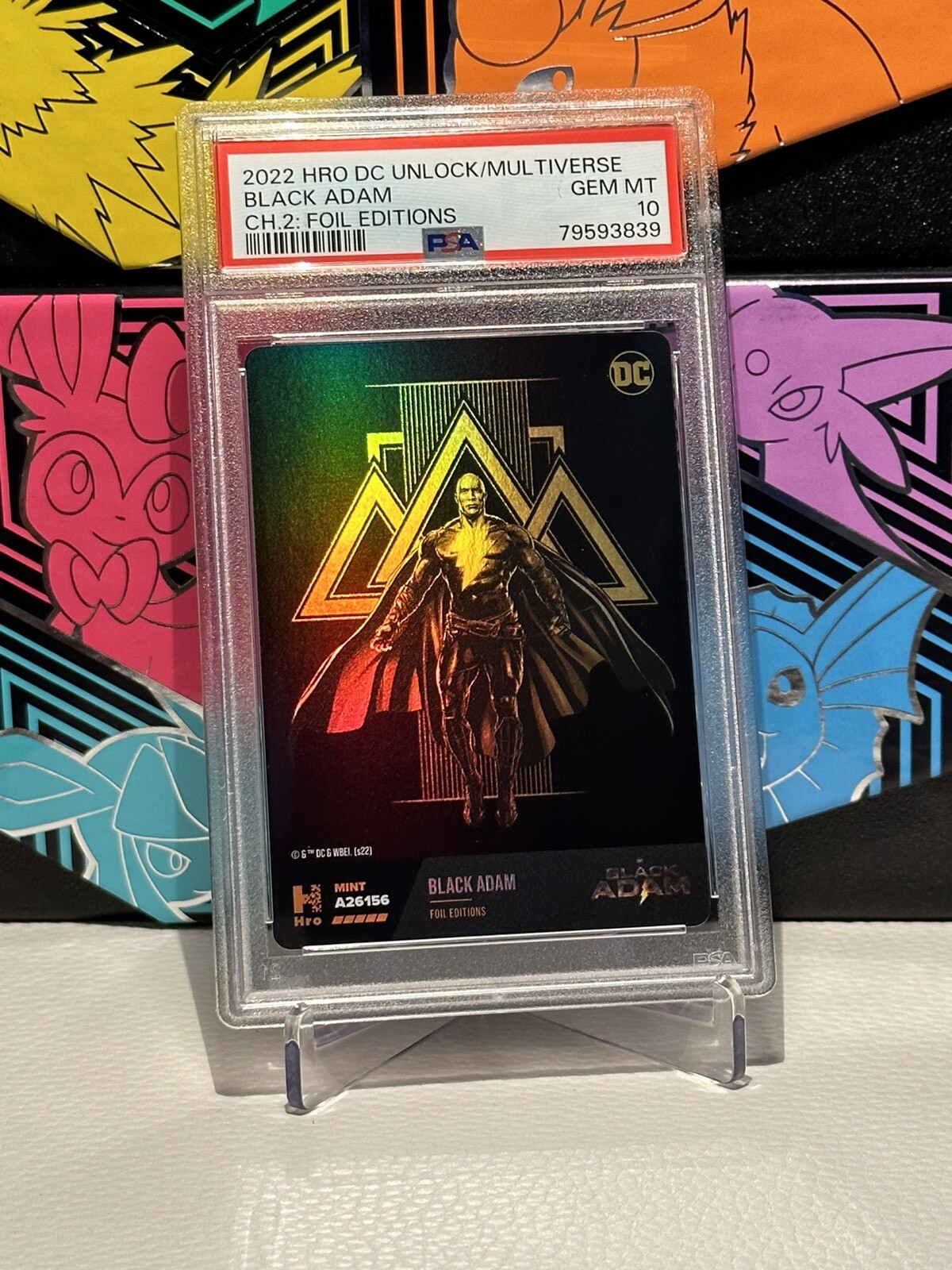 PSA 10 💎 2022 HRO Card CHAPTER 2 Black Adam Legendary card A14165 | eBay