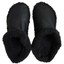 Furry Croc Liners Insoles Inserts For Fur Lined Crocs Shoes Clogs Black ...