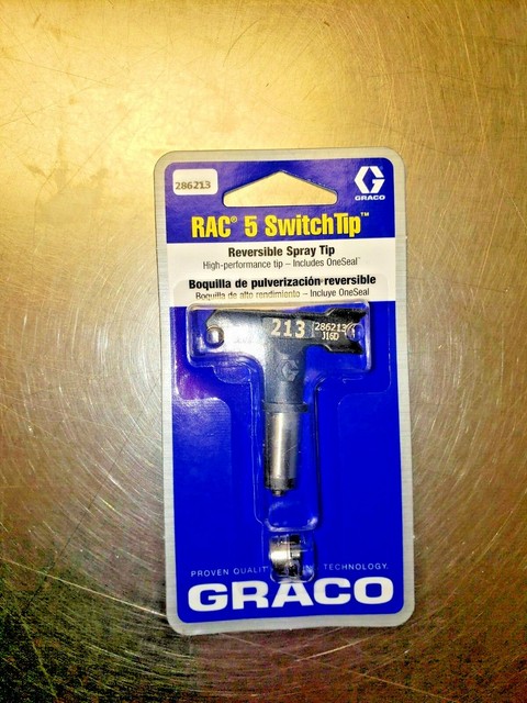 Graco 286213 RAC 5 Sprayer Spray Tip #213 SwitchTip for sale online | eBay