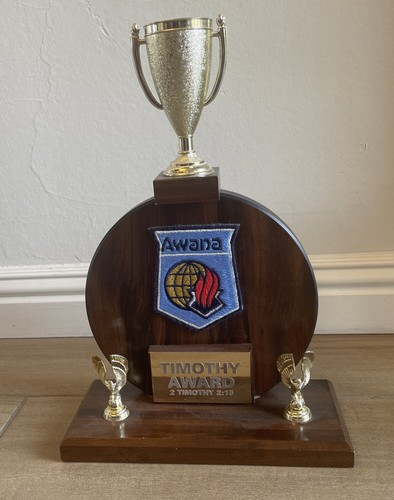 Awana Timothy Award Trophy | eBay