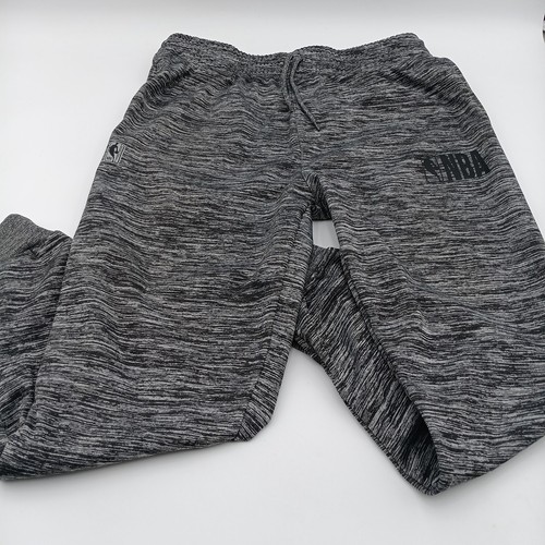 NBA Pants Mens XL Gray Joggers With Black Lines Logo | eBay