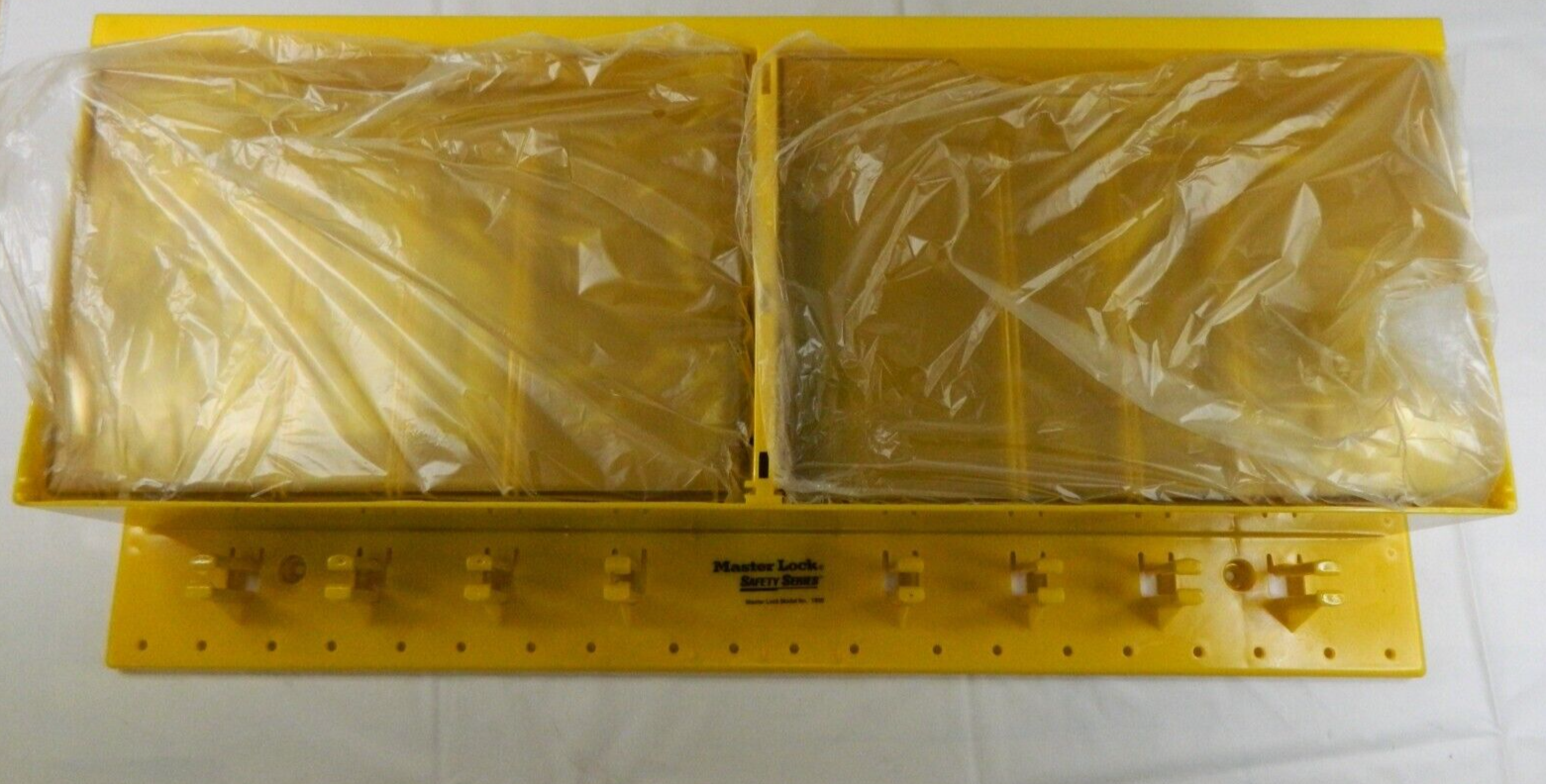 MASTER LOCK Empty Polycarbonate Lockout Device & Tag Station S1800 | eBay
