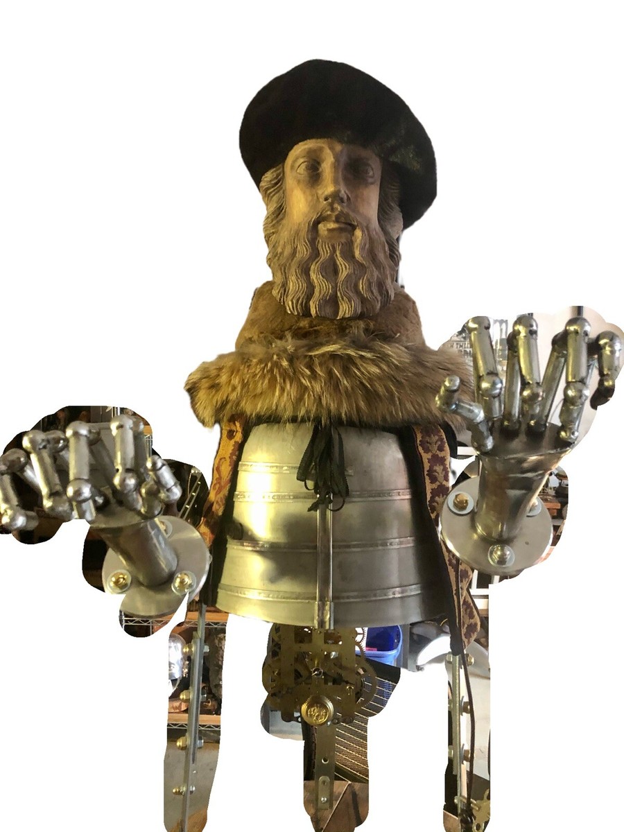 Steampunk Automaton Makeup