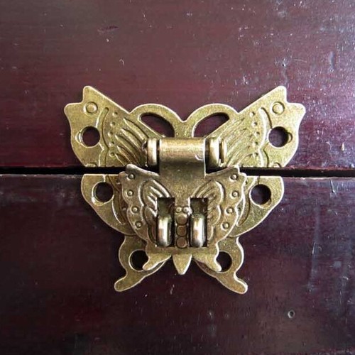 Decorative Jewelry Chest Gift Box Suitcase Case Hasp Latch Toggle ...