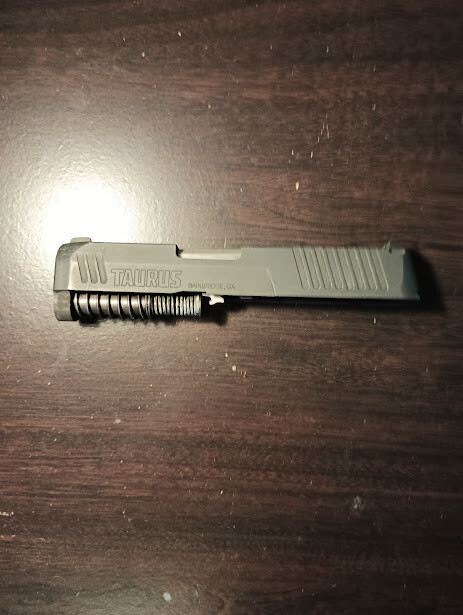 Taurus G3C 9mm Complete Slide Assmbly, Barrel, Recoil Spring, and Guide ...