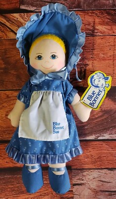 Vintage Dakin Blue Bonnet Sue Doll 12” Tags Attached | eBay