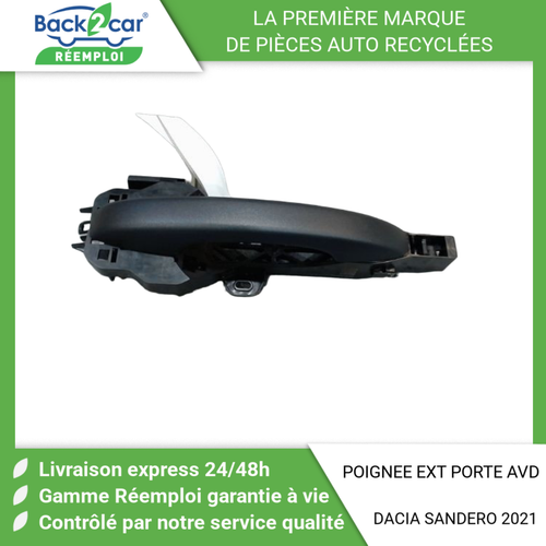 🏆 POIGNEE EXTERIEURE PORTE AVANT DROIT DACIA SANDERO 806069128R 🌱 | eBay