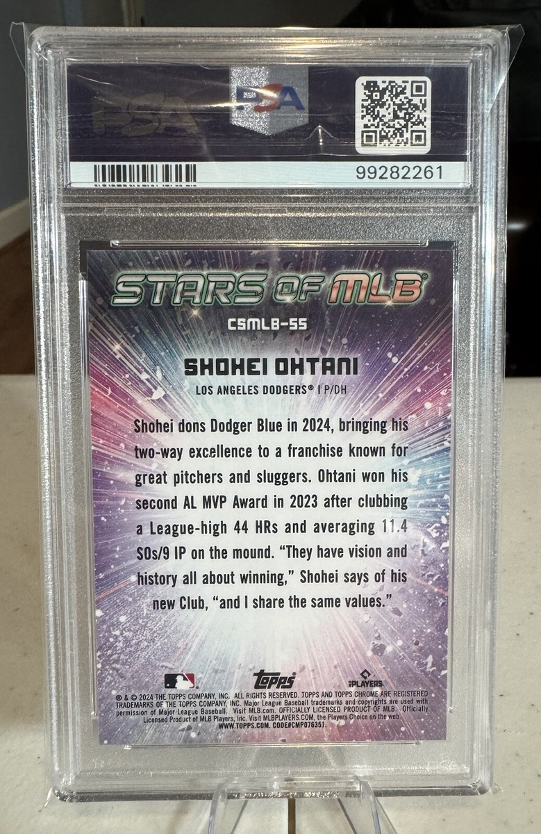 2024 Topps Series 2 - Stars of MLB Chrome #CSMLB-55 Shohei 2024 Topps Series 2 - Stars of MLB Chrome #CSMLB-55 Shohei
