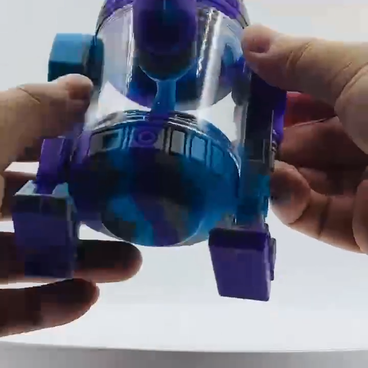 Silicone Bong, 5" Rotatable Foots Robots Silicone Hookah, Heatproof ...