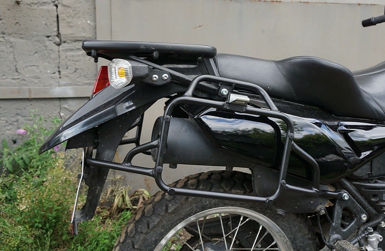 For Kawasaki KLR 650 Luggage Side Case Pannier Rack Monokey 2008 - 2018 ...