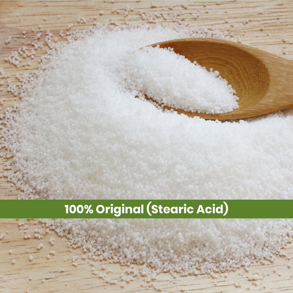 Stearic Acid 100% Pure Vegetable-Derived Cosmetic Grade Various Sizes ...